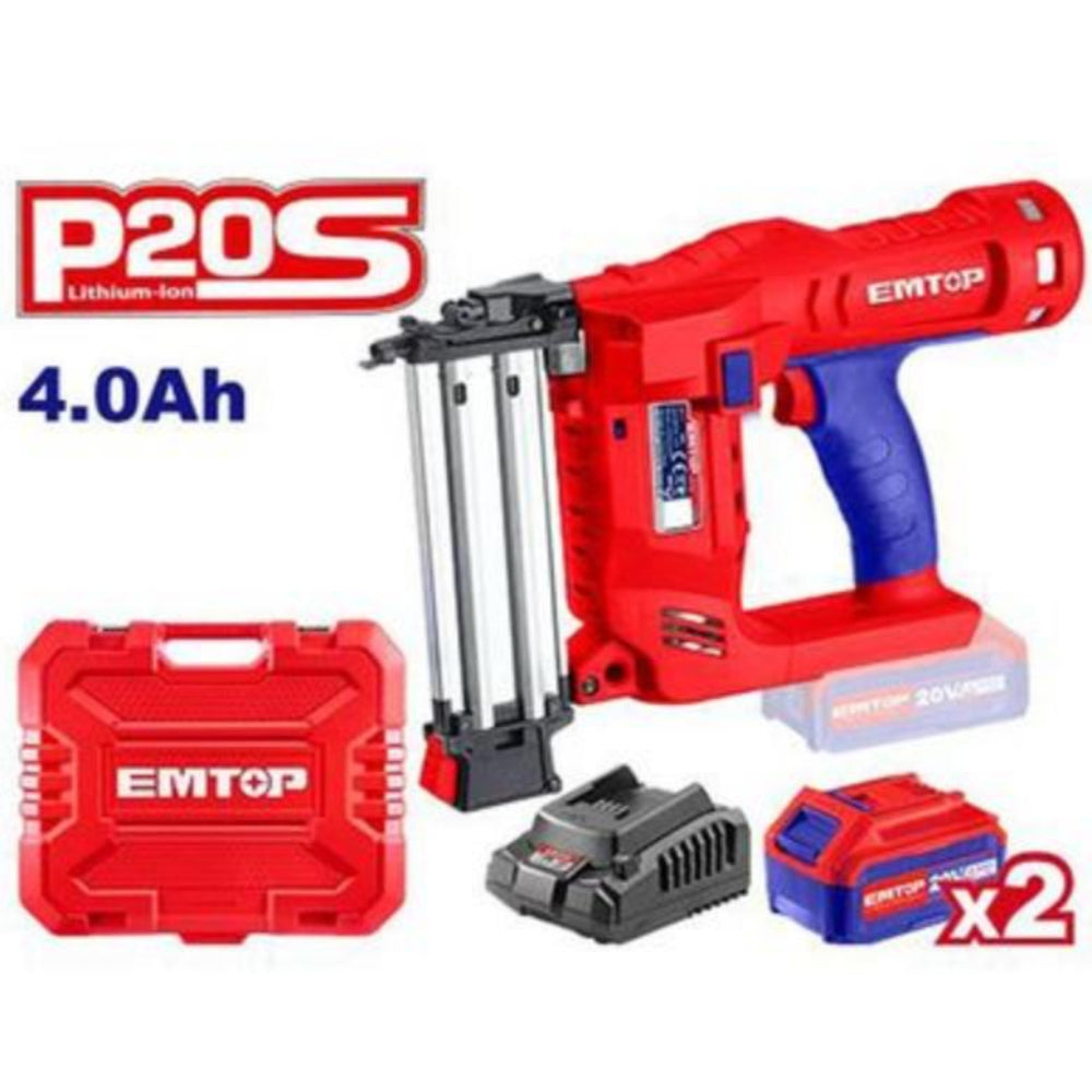 دباسة مسمار ليثيوم 20 فولت + 2 بطارية + الشاحن – eTawredat