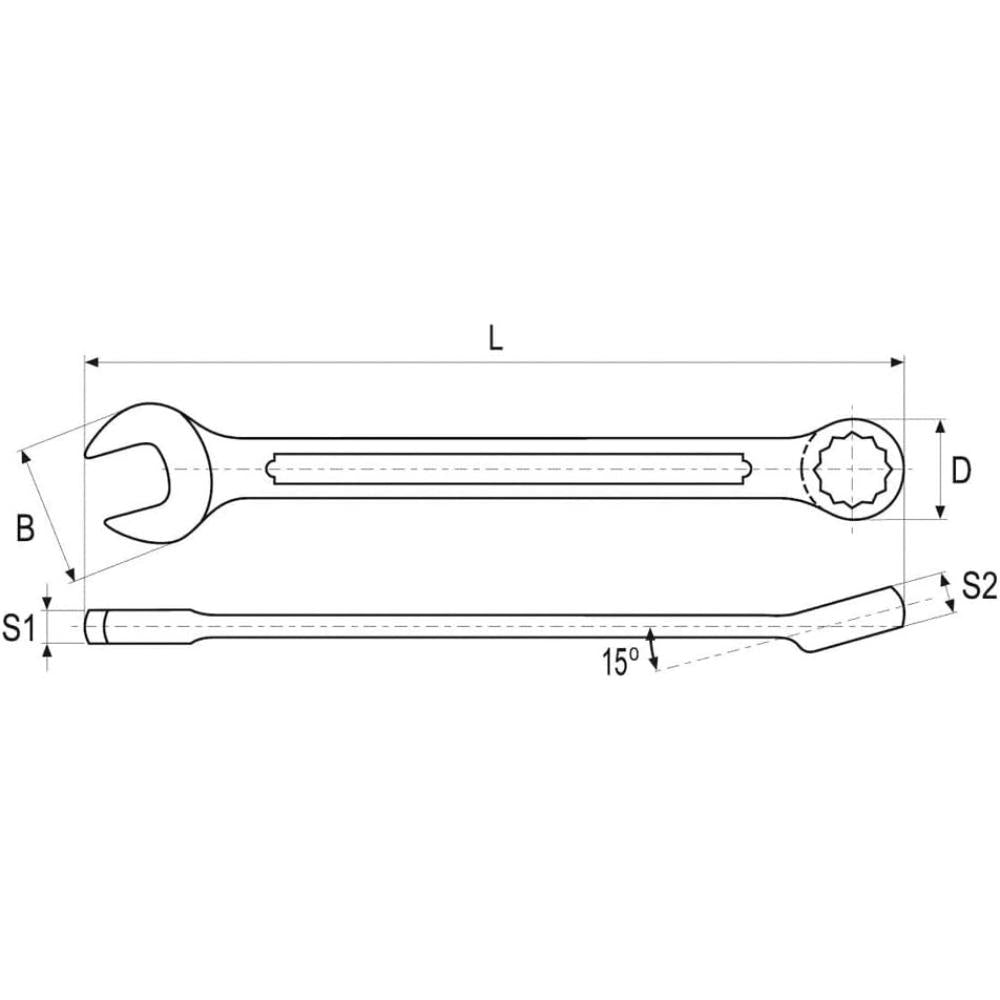 مفتاح بلدى مشرشر 19 مم YT-0348 – eTawredat