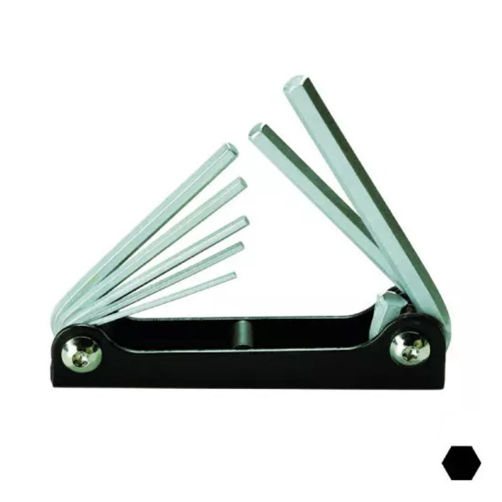 5100-7F2 طقم مفتاح ألن مطوة ك. ف 7قطعة 2-10مم تايواني 12 – eTawredat