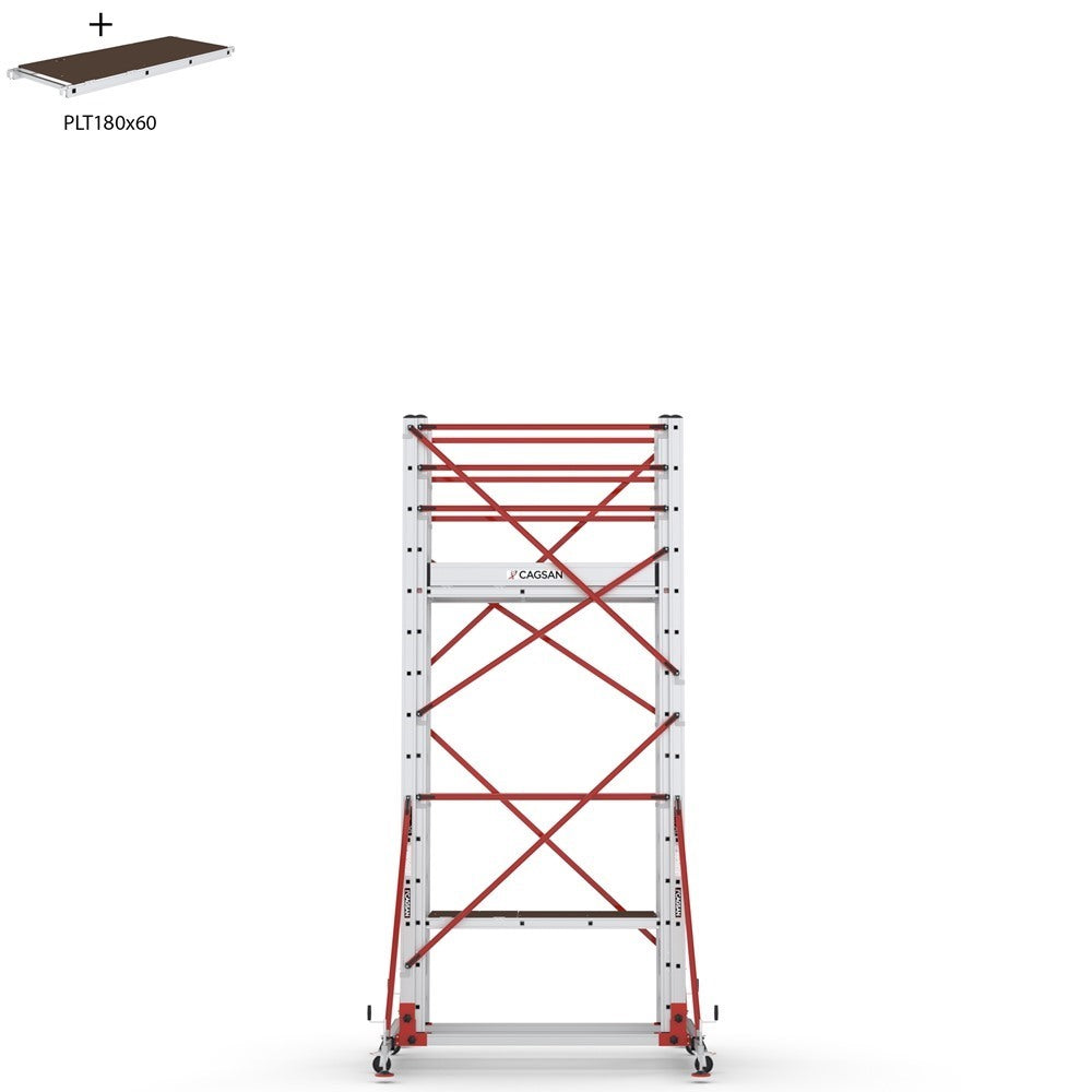 سقالة الومنيوم 2*15 درجة شديدة التحمل صممت للاستخدام الداخلى و الخارجى – eTawredat