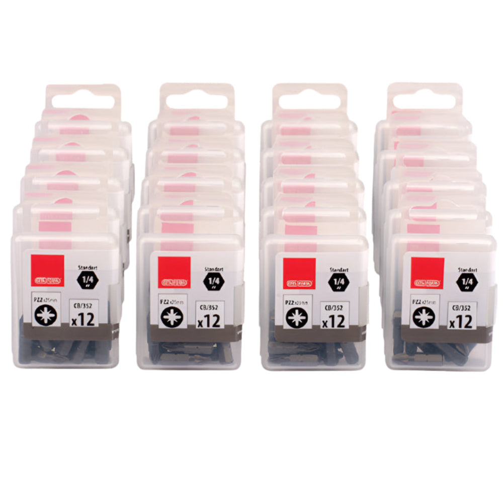CB/352D 240 Piece Pozidriv Bit Wholesale Package - CB/352 ( PZ2 ) – eTawredat