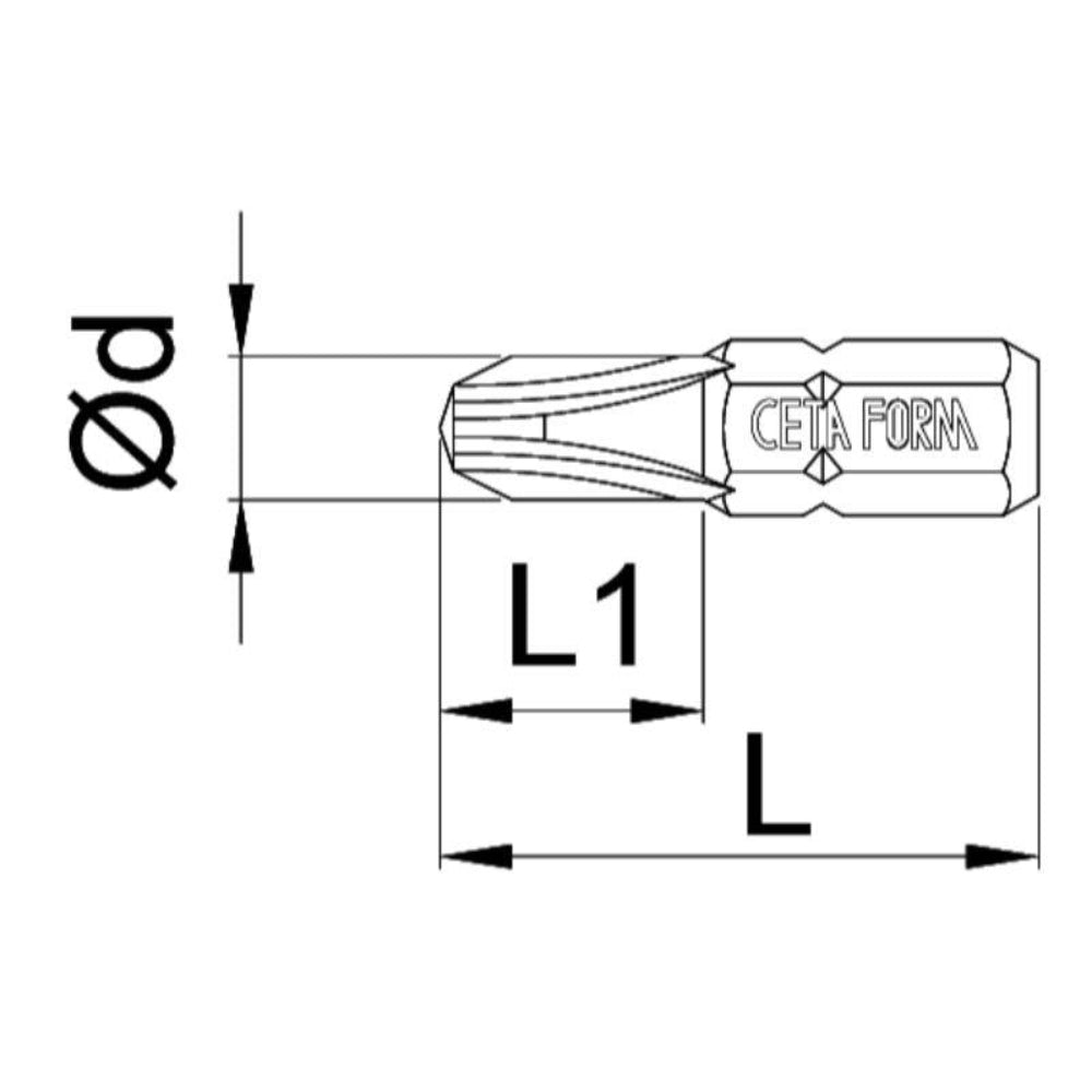 PH3 x 25 سن مفك CB/253 – eTawredat