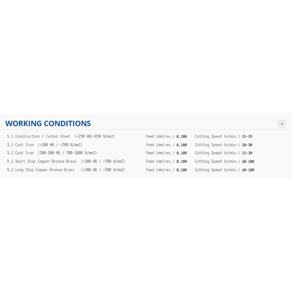 R4600 أنديميل ثقب 4 ريشة 8 فى المية كوبلت مقاس 14.0 مم – eTawredat