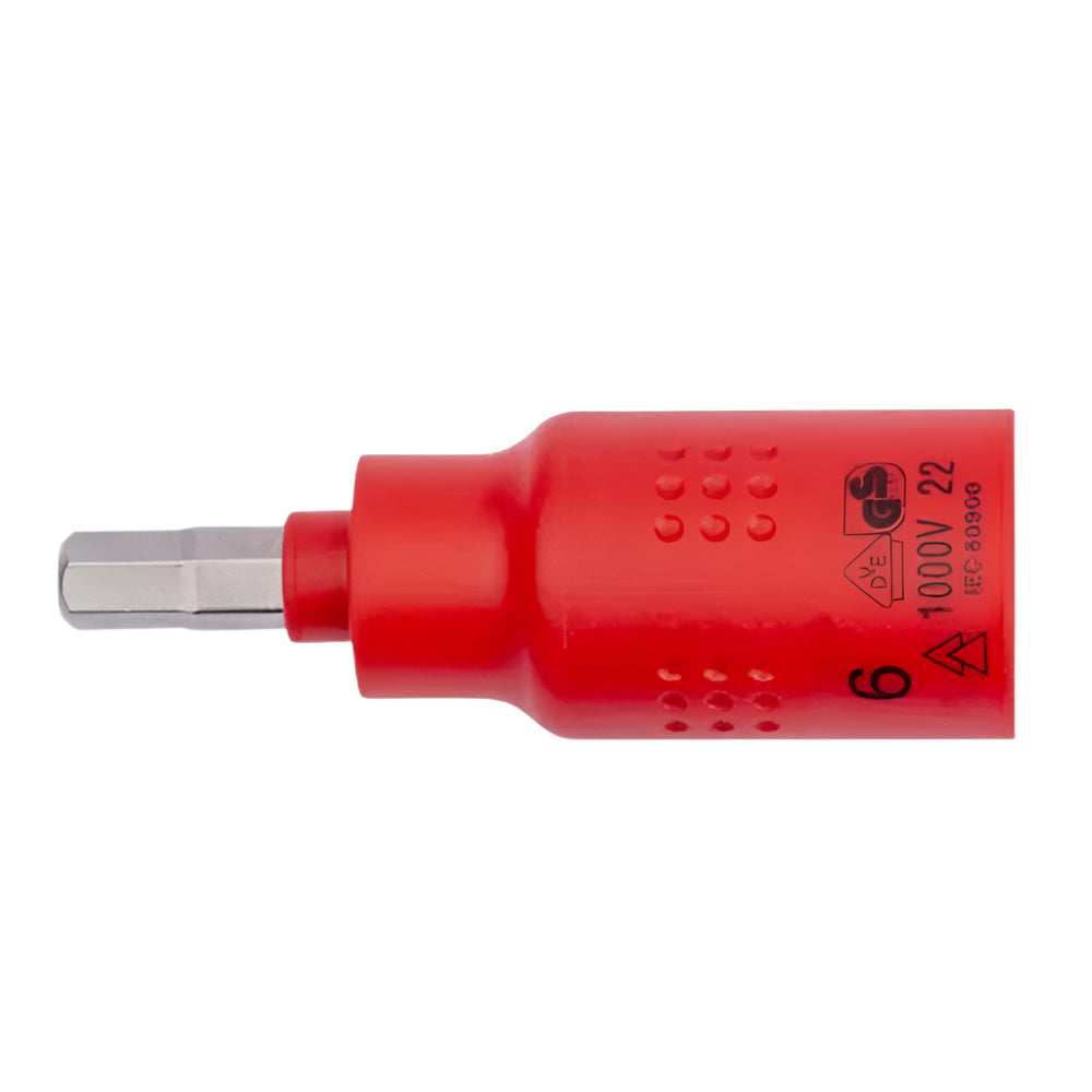 GC18S-H05 3/8" Drive 1000V Hexagon Socket Bit -5x60 mm – eTawredat