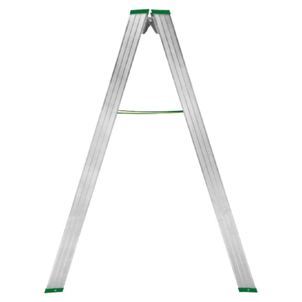 سلم الومنيوم مزدوج درجات عريضة طراز 06-48 طول 1.50 متر وبالعامل 2.60 م – eTawredat