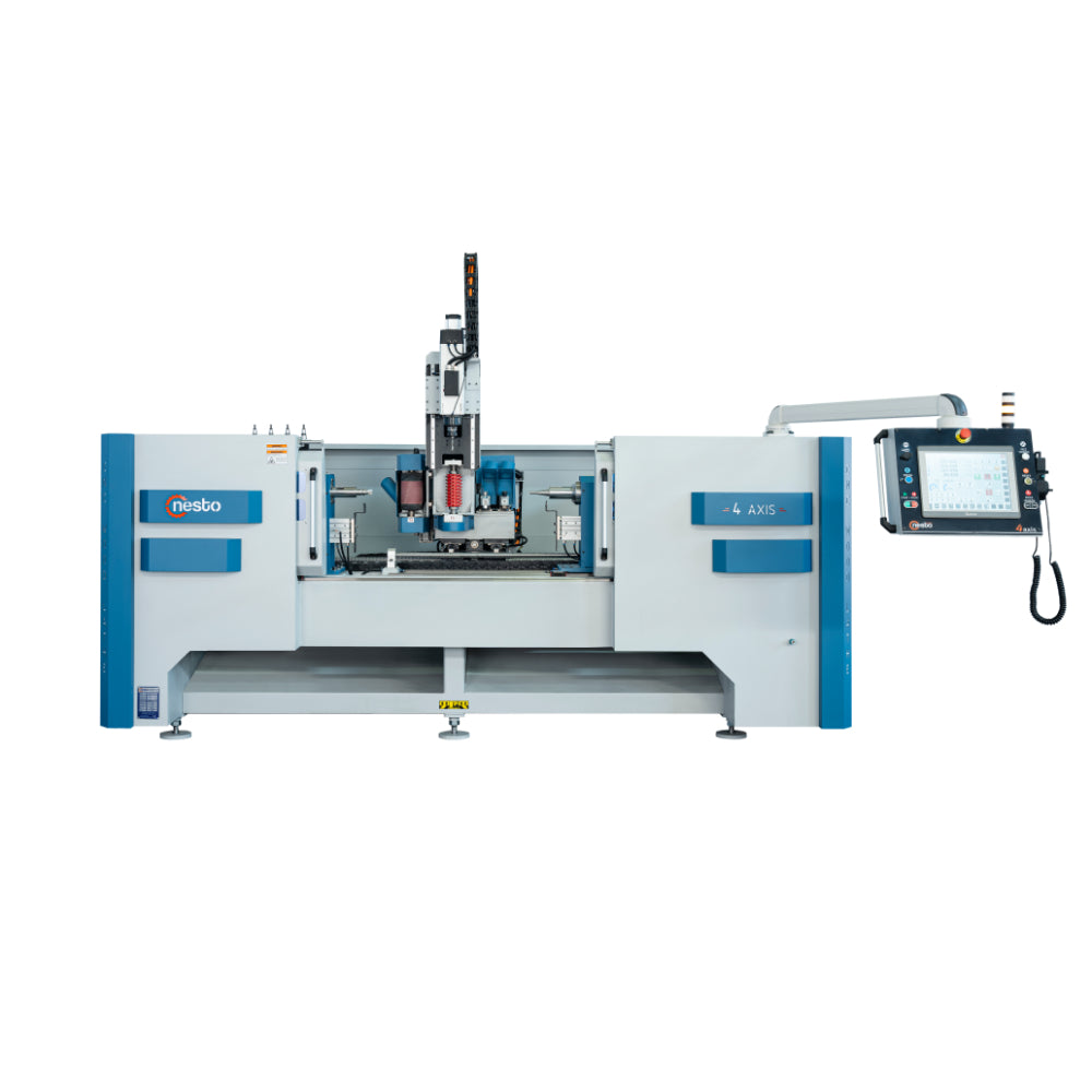 4 AXIS CNC WOOD LATHE MACHINE – eTawredat