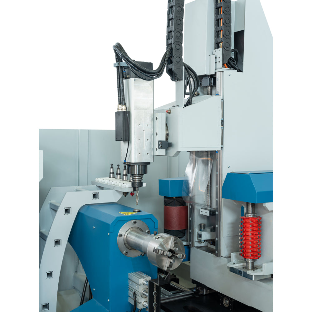 5 AXIS CNC WOOD LATHE MACHINE – eTawredat